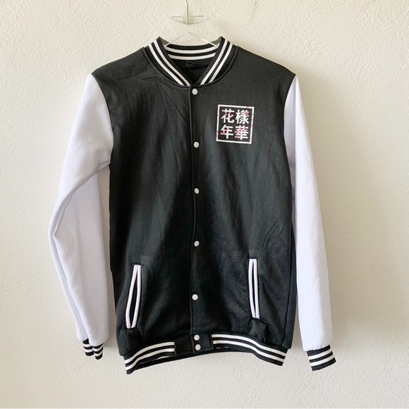 Bts | Jackets & Coats | Bts V Kim Taehyung 95 Cherry Blossom Varsity ...